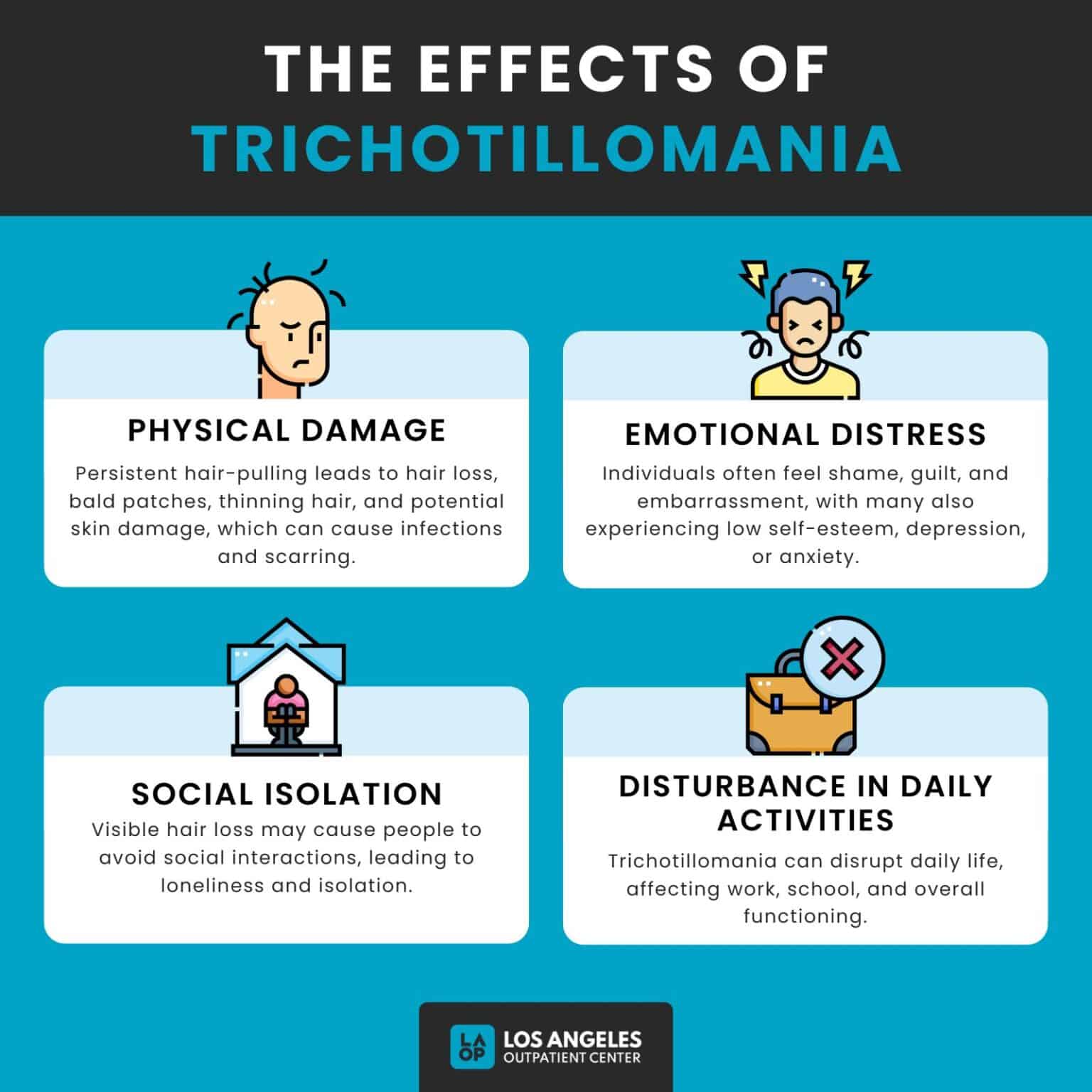 Trichotillomania: Symptoms, Causes, Effects, and Treatment